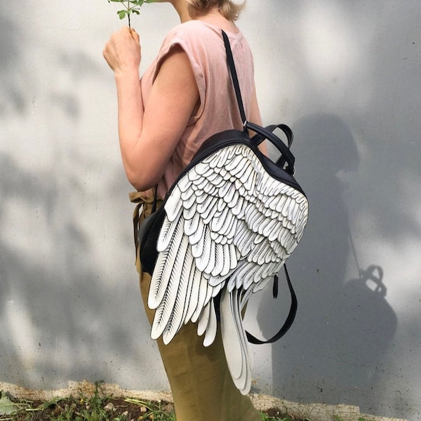 Angel Wings Backpack - Etsy