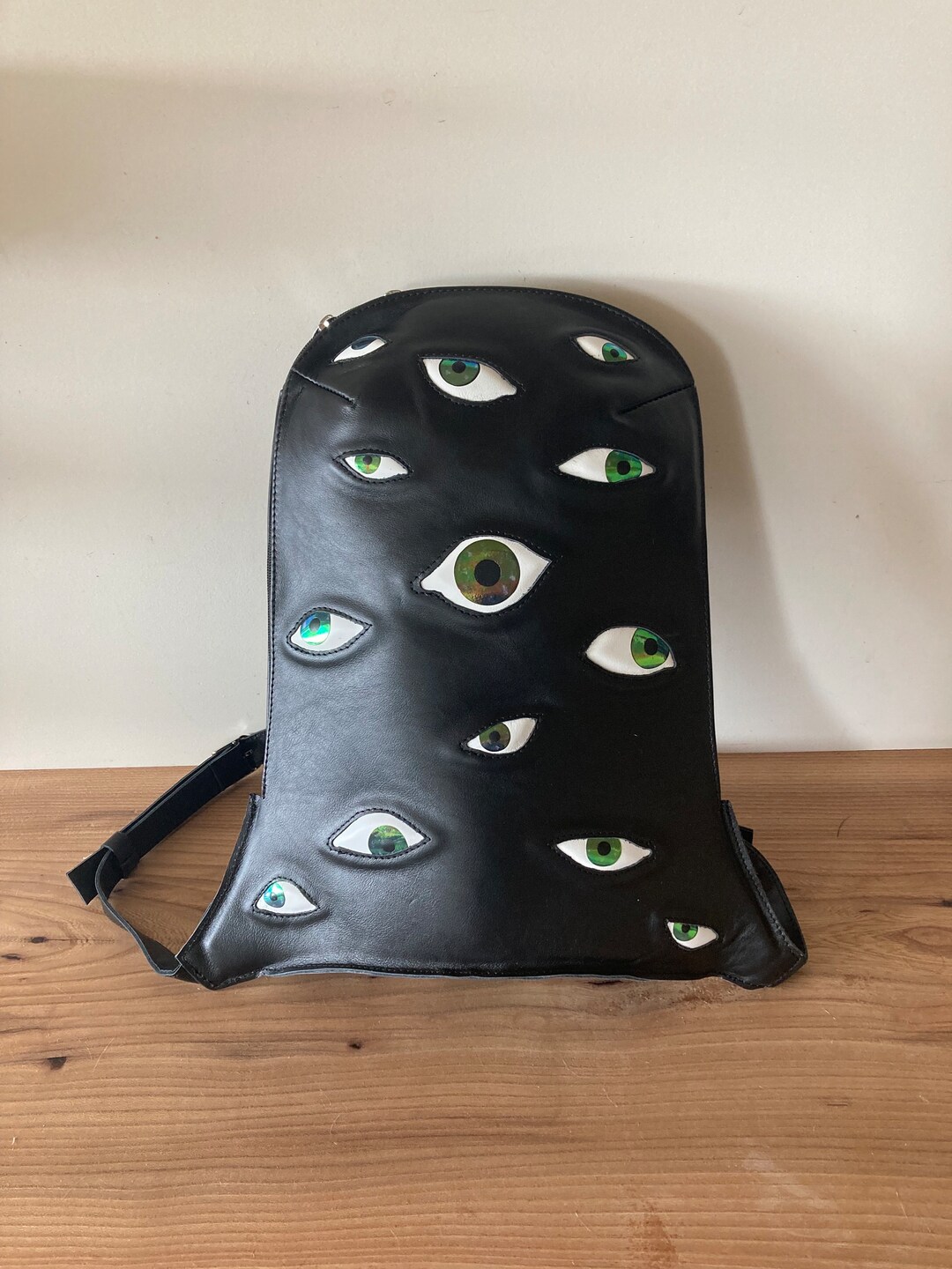 Multi Eyed Monster Backpack Many Eyes Monster Backpack Green - Etsy UK