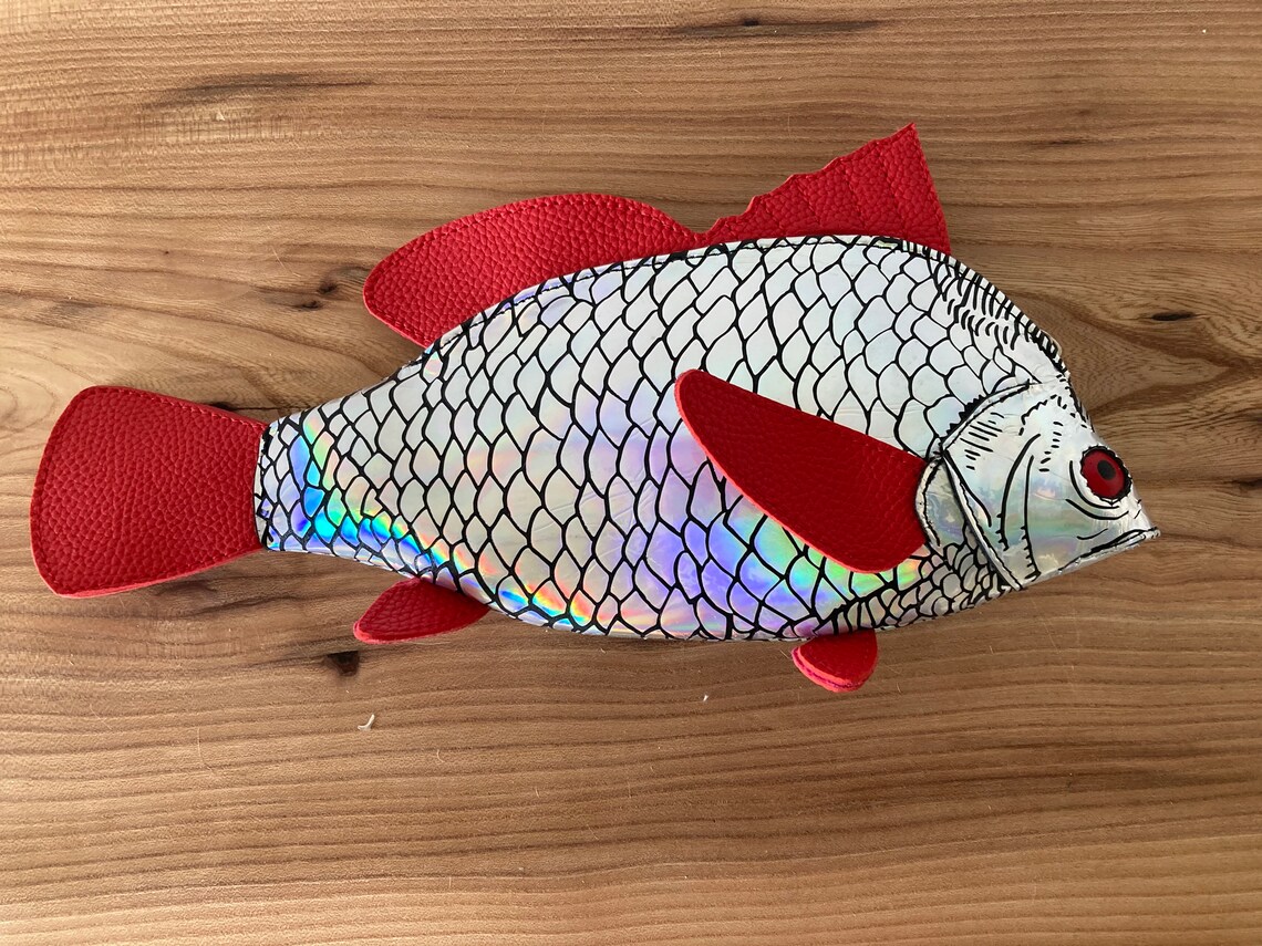 Sea Bass Bag Fish Bag Fish Purse Fish Clutch - Etsy