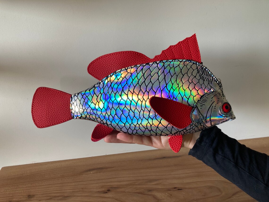 Sea Bass Bag Fish Bag Fish Purse Fish Clutch - Etsy