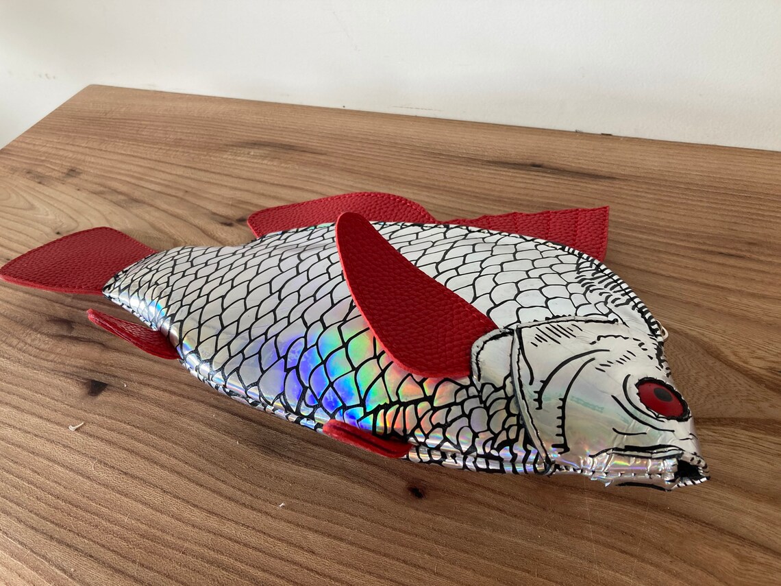 Sea Bass Bag Fish Bag Fish Purse Fish Clutch - Etsy