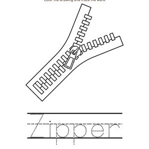 Alphabet and Numbers Coloring Book - Etsy