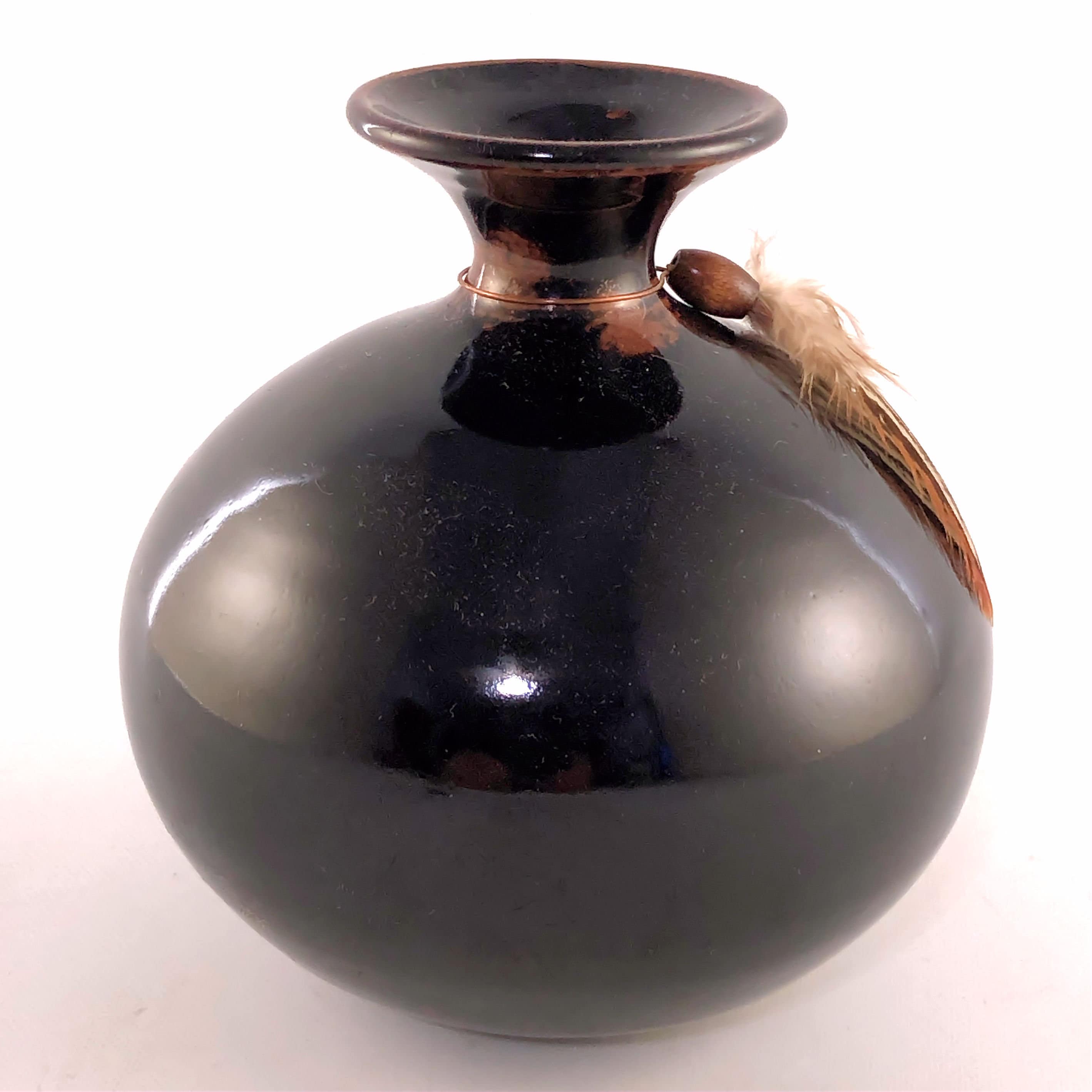 1970s Roger Butler Feather River Studio Pottery Black Dark - Etsy