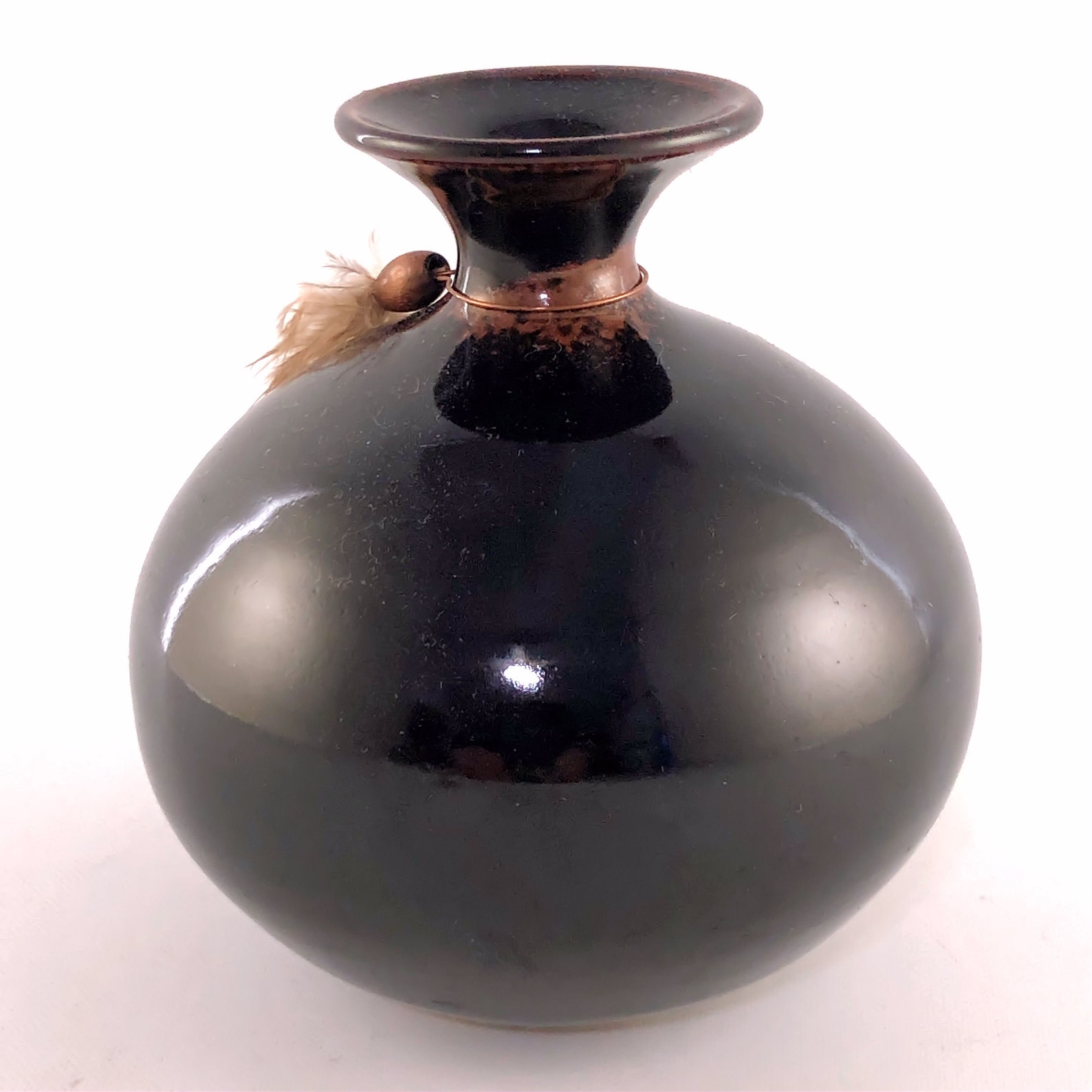 1970s Roger Butler Feather River Studio Pottery Black Dark - Etsy