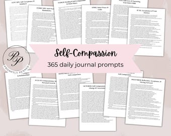 Shadow Work Journal Prompts | Digital Download | 365 Printable Shadow ...