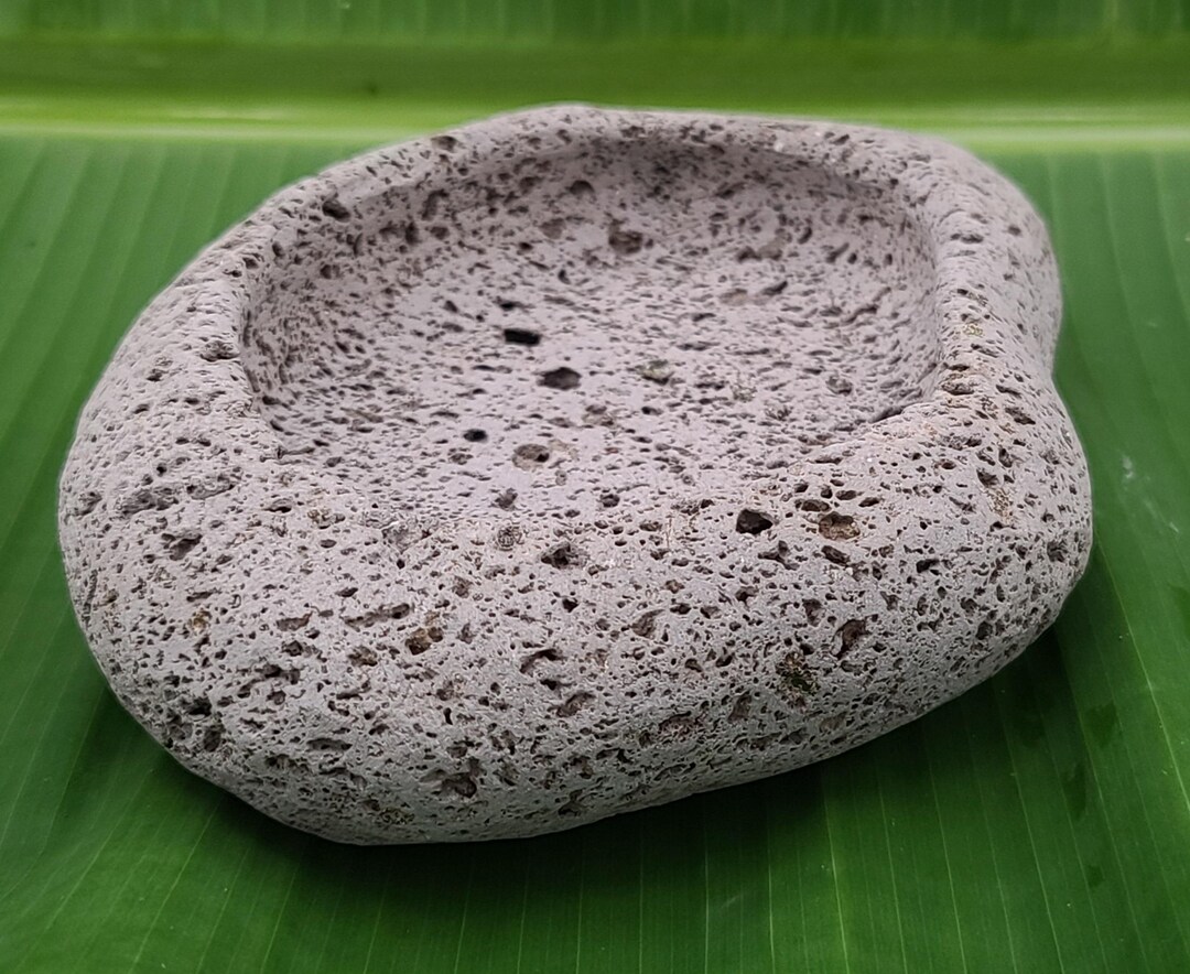 Hand Carved Hawaiian Basalt Stone Bowl - Etsy