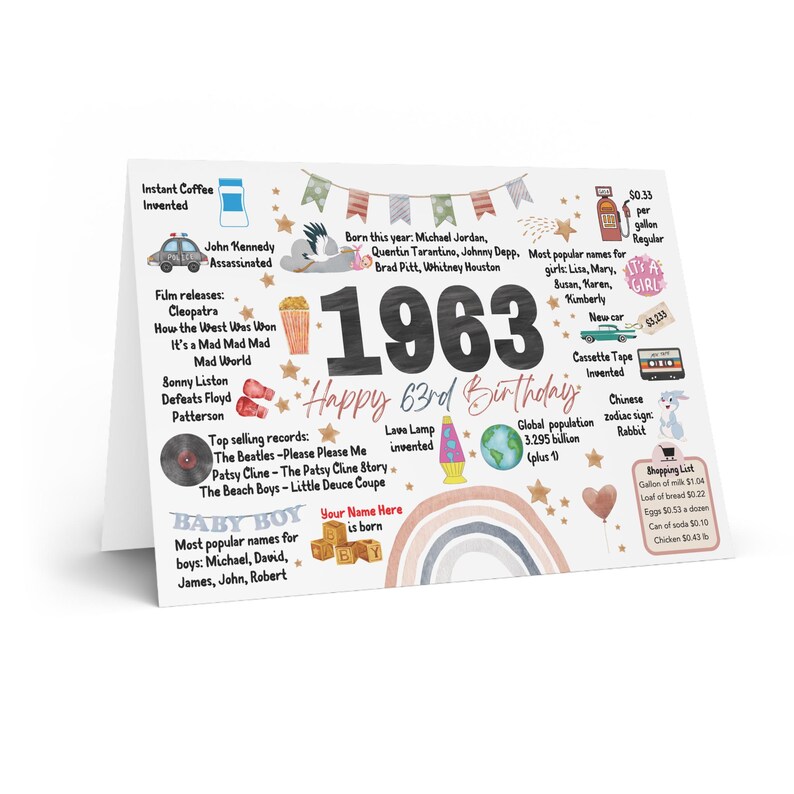 Printable, Happy Birthday Card, Digital Download Birthday Card, Instant ...