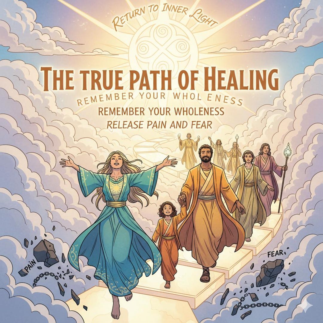 The True Path of Healing: Remember Your Wholeness, Release Pain and ...