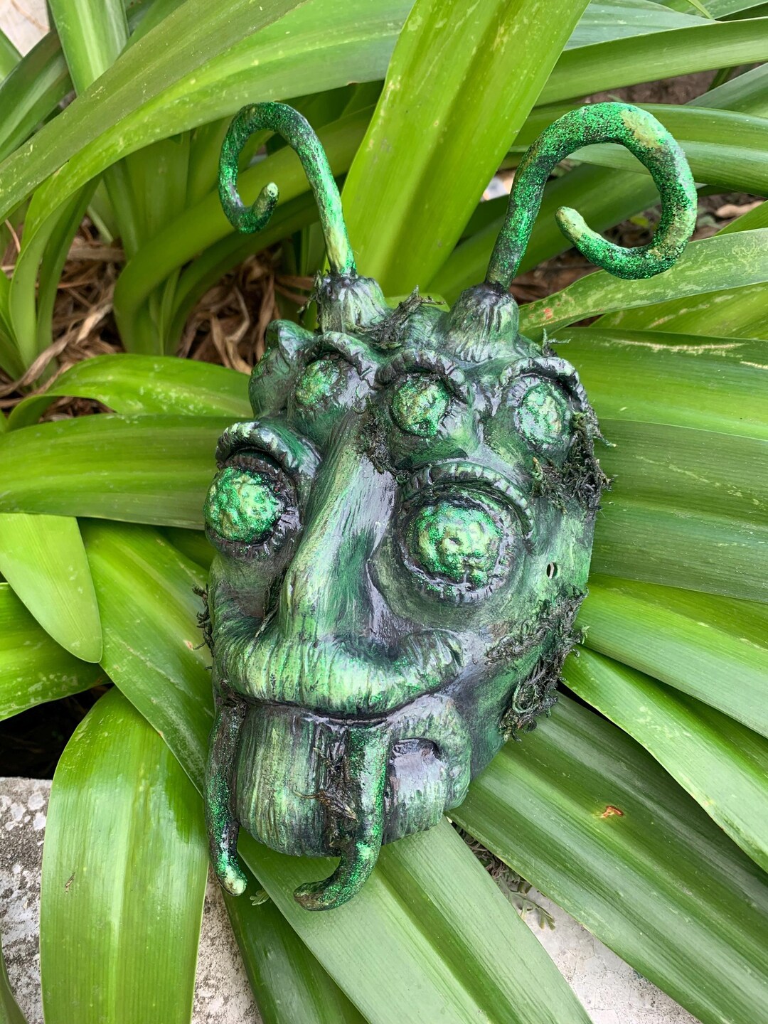 The Bug People - Upcycle Sculpted Porcelain Mask - Etsy
