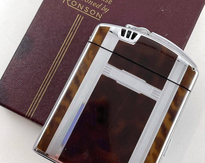 Vintage Lighter Cigarette Case Ronson Twenty Case in Original Box - Etsy