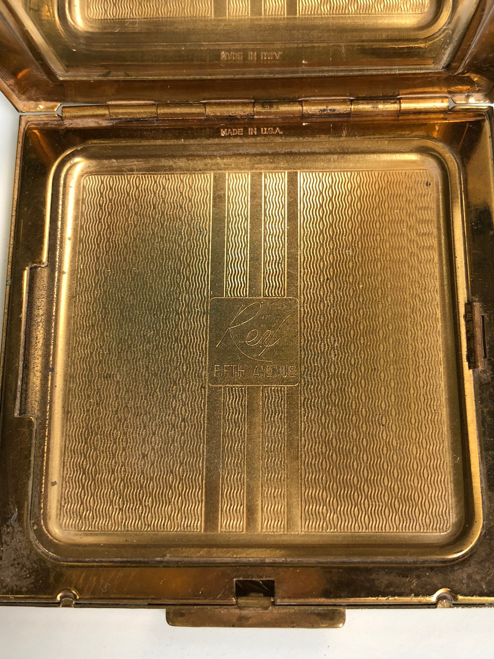 Vintage Petite Point Compact Rex Fifth Avenue Unique Vintage - Etsy