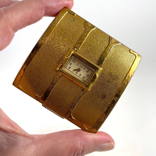 Pocket Watch Compact - Etsy