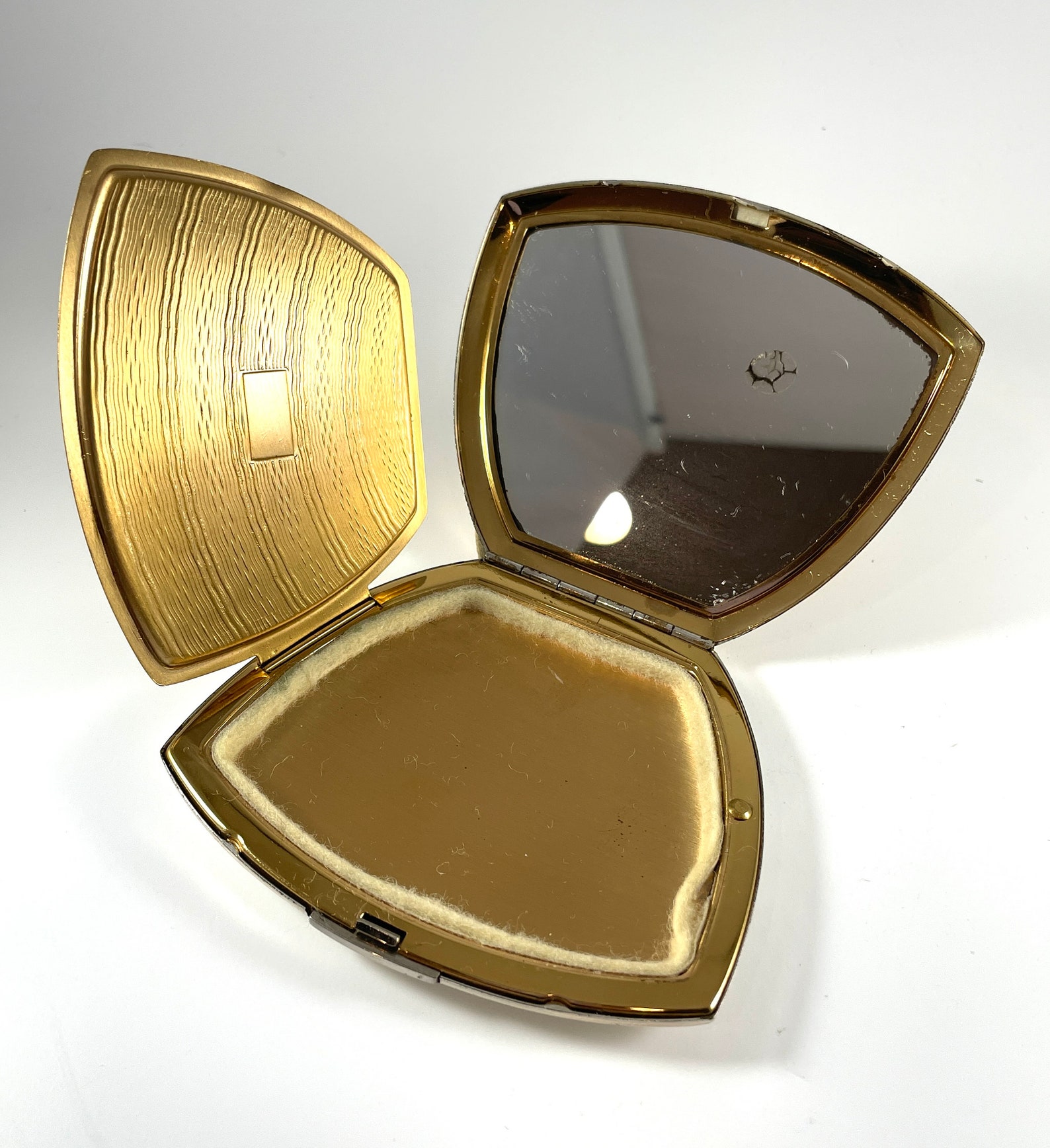 Vintage Compact Elgin American Rare Collectible - Etsy
