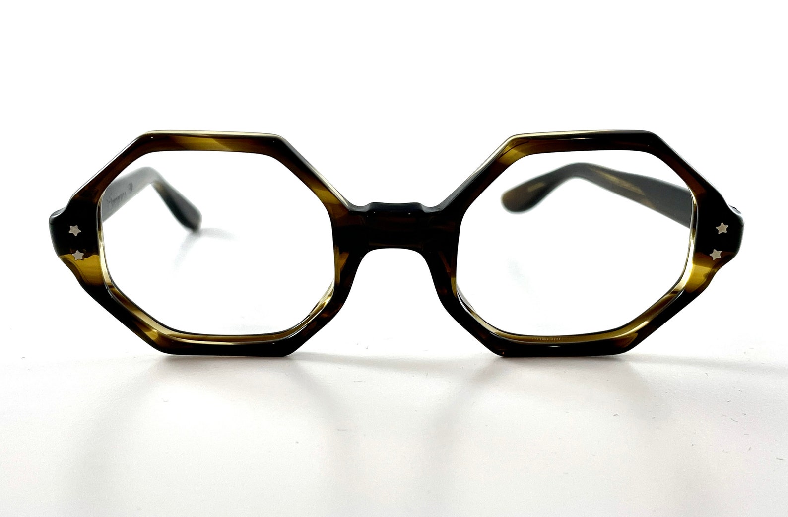 Vintage Eye Glasses Frame Octagon Childs - Etsy