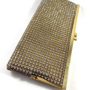 Vintage Purse Clutch Isabella Adams Rhinestones Shoulder Bag - Etsy