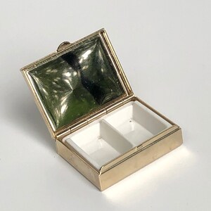 Vintage Pill Box Porcelain Fragonard Mini Unique Vintage Gift - Etsy