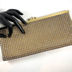 Vintage Purse Clutch Isabella Adams Rhinestones Shoulder Bag - Etsy