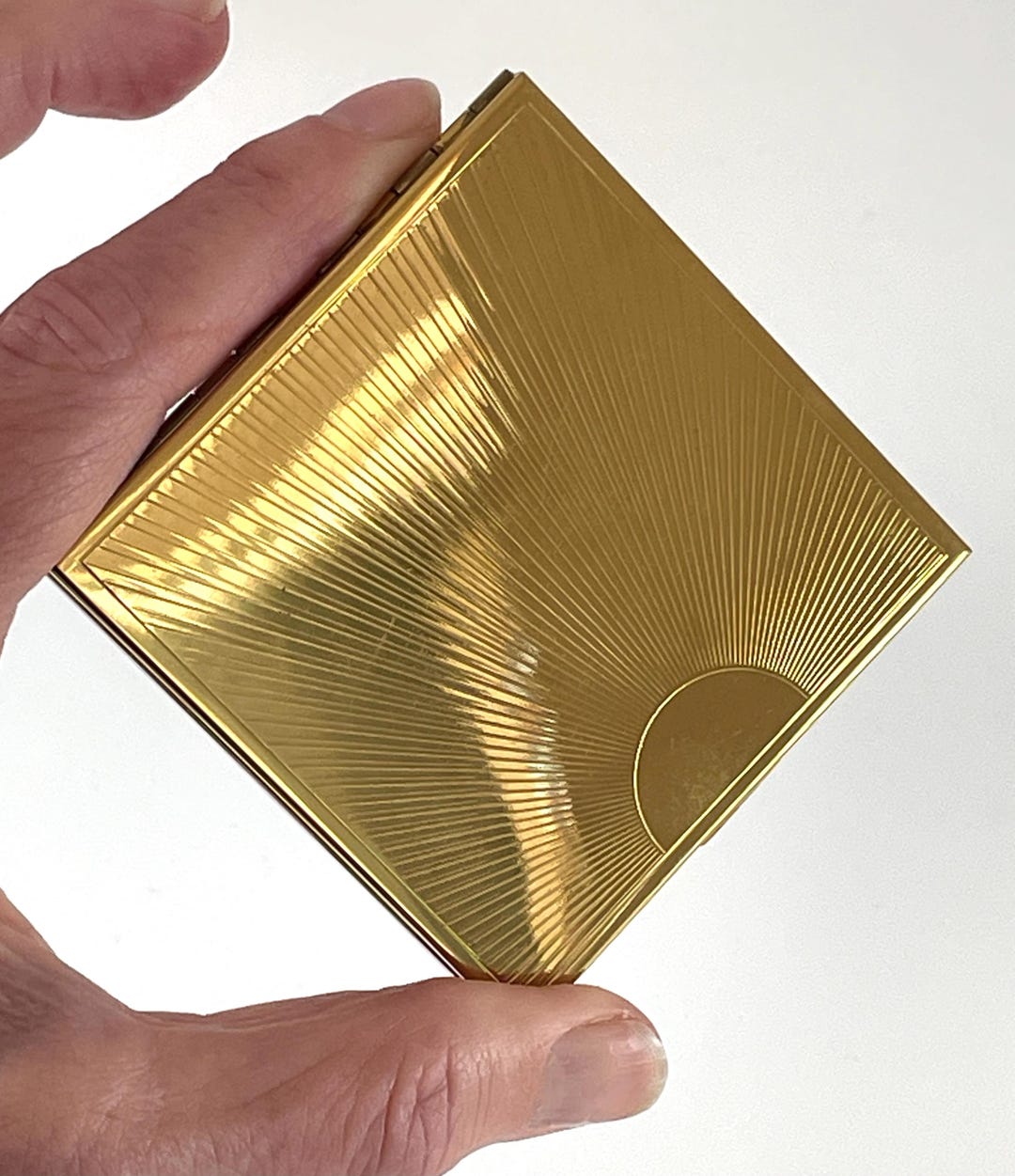 Vintage Compact DUNHILL CLEAR VIEW Rare Book Piece Sun Burst Cover - Etsy