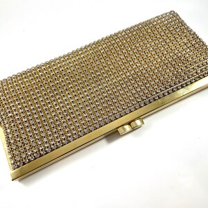 Vintage Purse Clutch Isabella Adams Rhinestones Shoulder Bag - Etsy