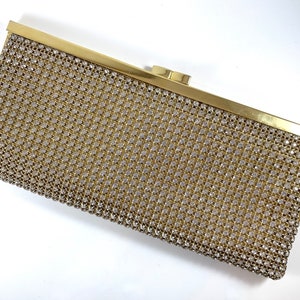 Vintage Purse Clutch Isabella Adams Rhinestones Shoulder Bag - Etsy