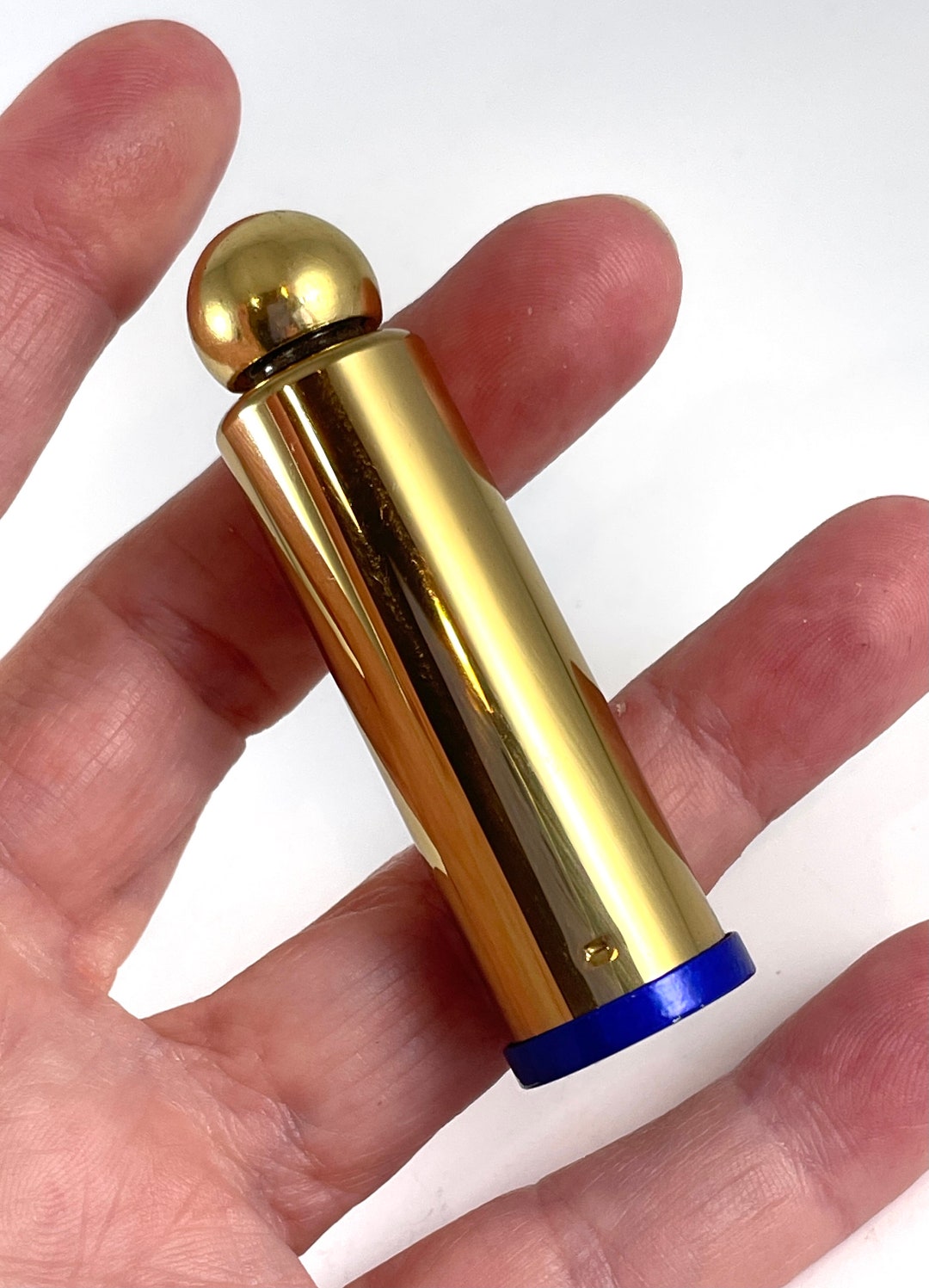 Vintage Perfume Bottle Mini Bullet With Ball Cap - Etsy