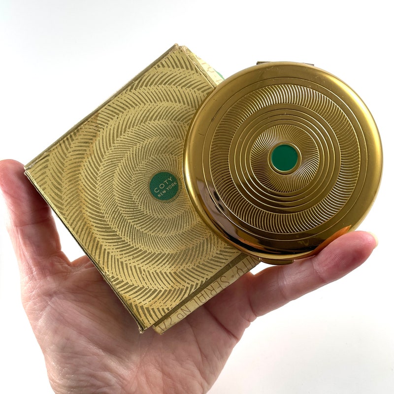 Vintage Coty Compact - Etsy