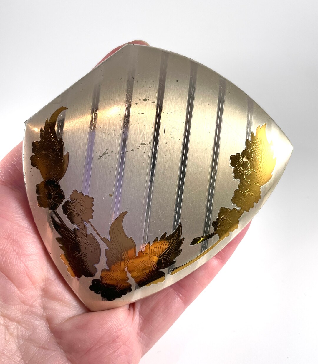 Vintage Compact Elgin American Rare Collectible - Etsy