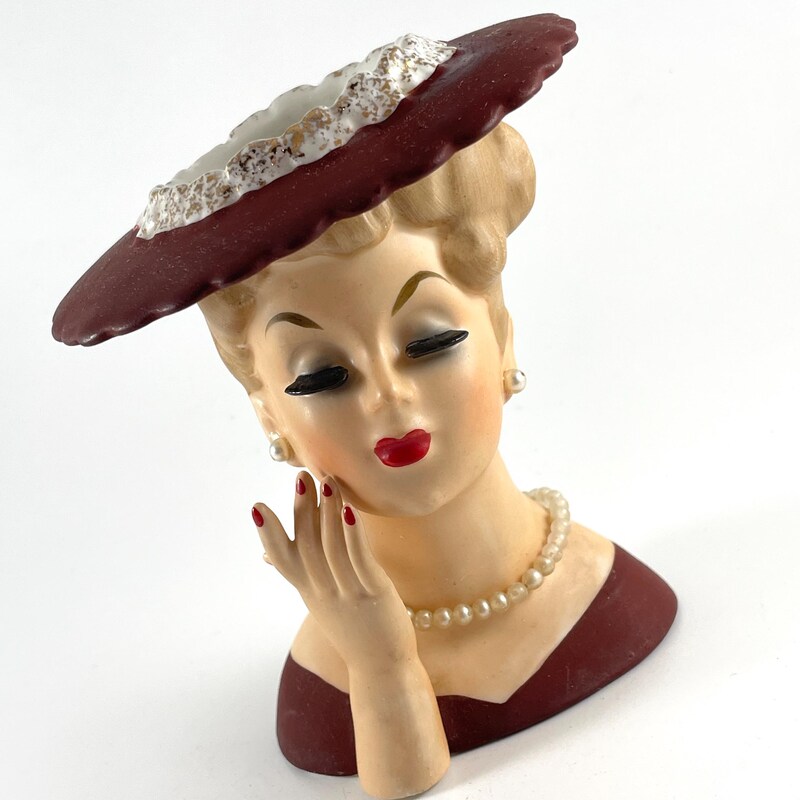 Vintage Lady Head - Etsy