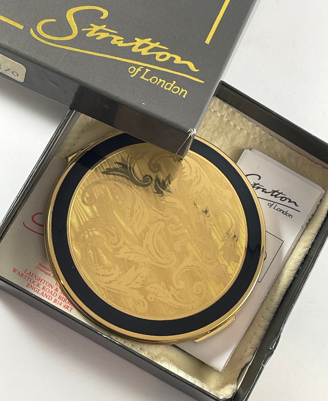 Vintage Compact Double Mirror Stratton New Old Stock NOS - Etsy