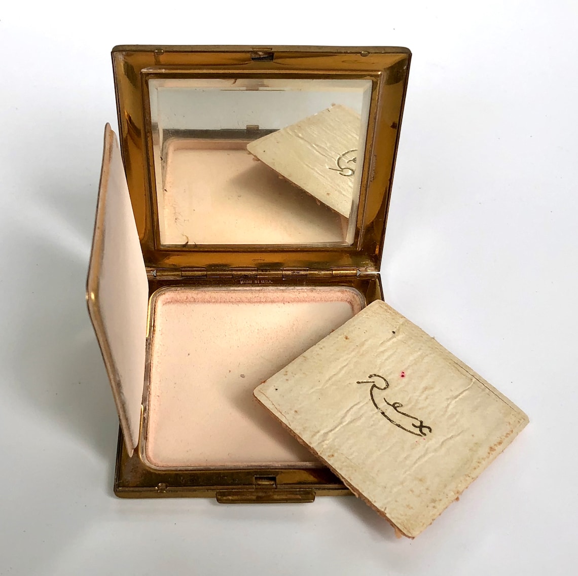 Vintage Petite Point Compact Rex Fifth Avenue Unique Vintage - Etsy