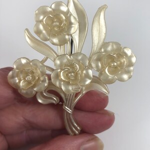 Vintage Brooch Celluloid Flower Bouquet Unique Vintage Gift - Etsy