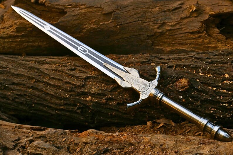 Réplica artesanal da Espada Grande do Abismo – Item decorativo ...