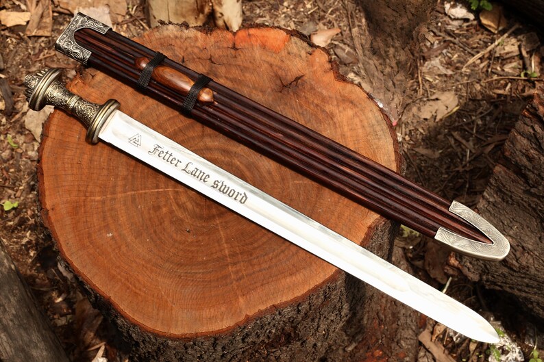 Hand Crafted Anglo-saxon Style Display Sword – Medieval Decorative ...