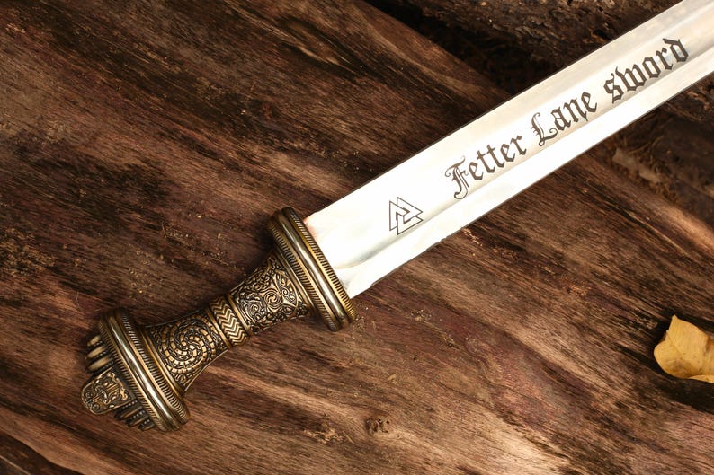 Hand Crafted Anglo-saxon Style Display Sword – Medieval Decorative ...