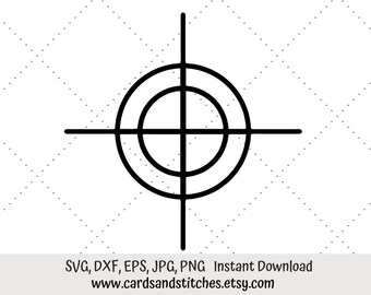 Target Bullseye Svg | Etsy