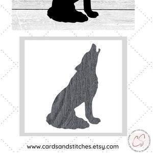 Coyote Stencil Great for Wood Signs Walls and Shirts - Etsy