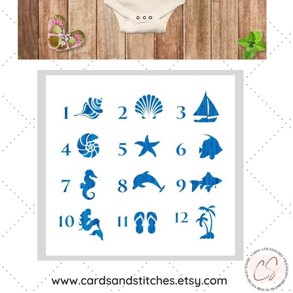 Beach Stencils - Etsy