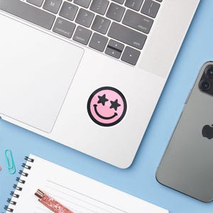 20 Smiley Stickers PNG 300 DPI, A4 Printable for Laptops, Journals ...
