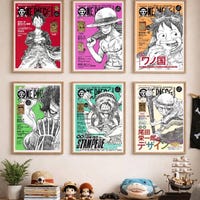 Downloadable Anime-inspired, Digital Paper, Printable, Poster Template ...