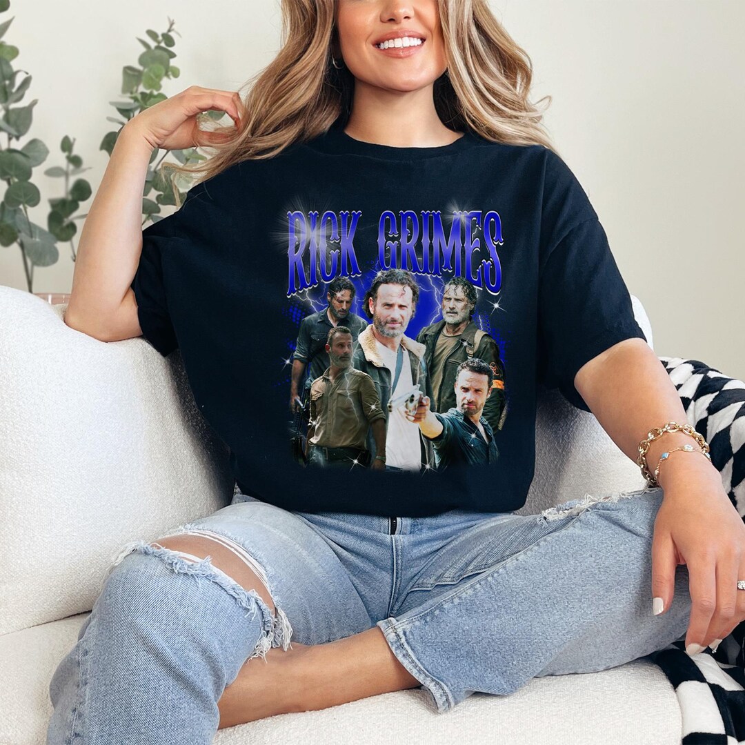 Rick Grimes Tshirt, Andrew Lincoln Sweatshirt, TWD Fan Merch - Etsy