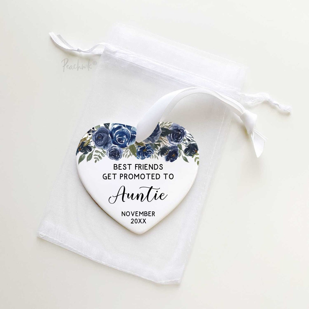 Best Friend Pregnancy Announcement Keepsake Gift Personalized Friend to ...