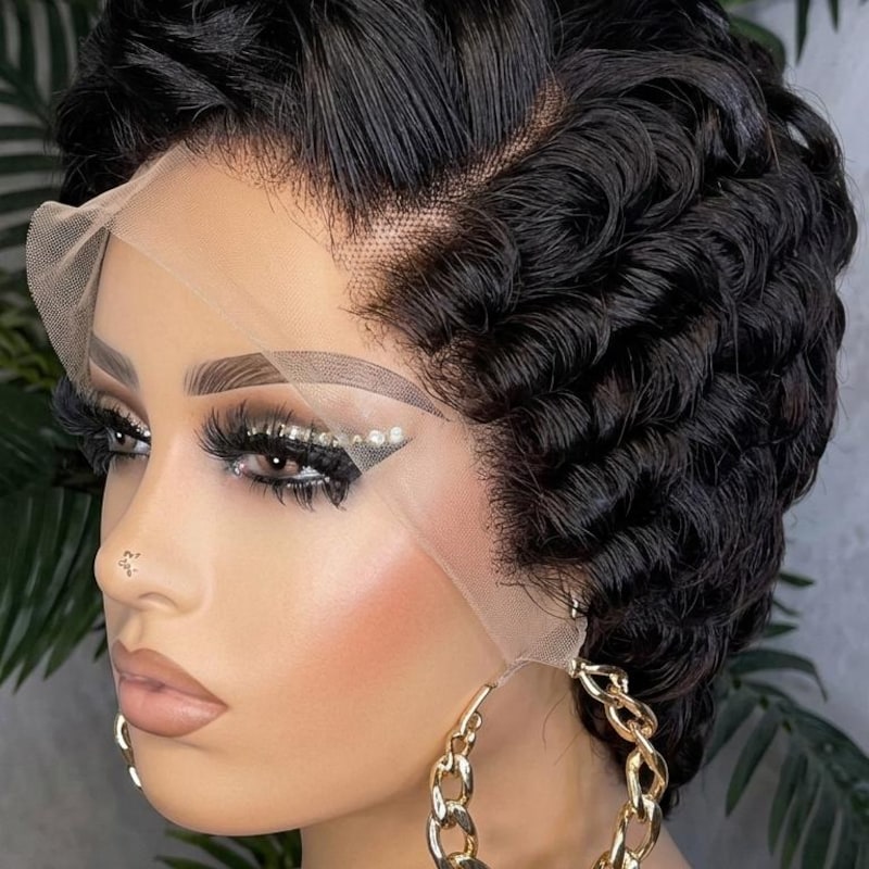 Pixie Wig - Etsy