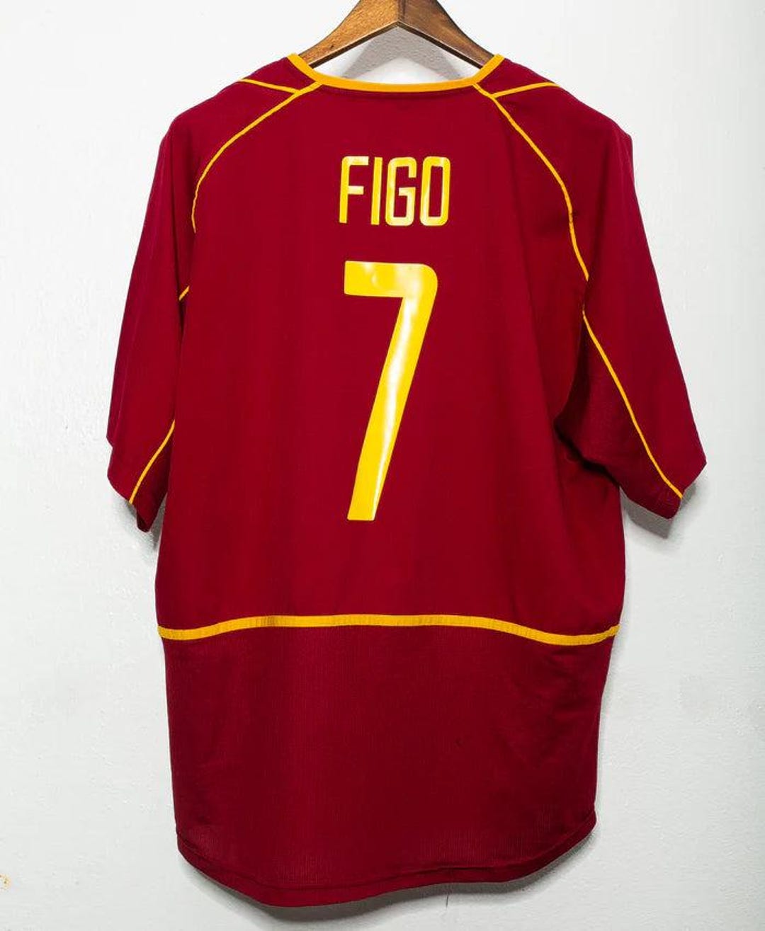 2002 Portugal National Team Home Jersey – Figo #7 - Etsy