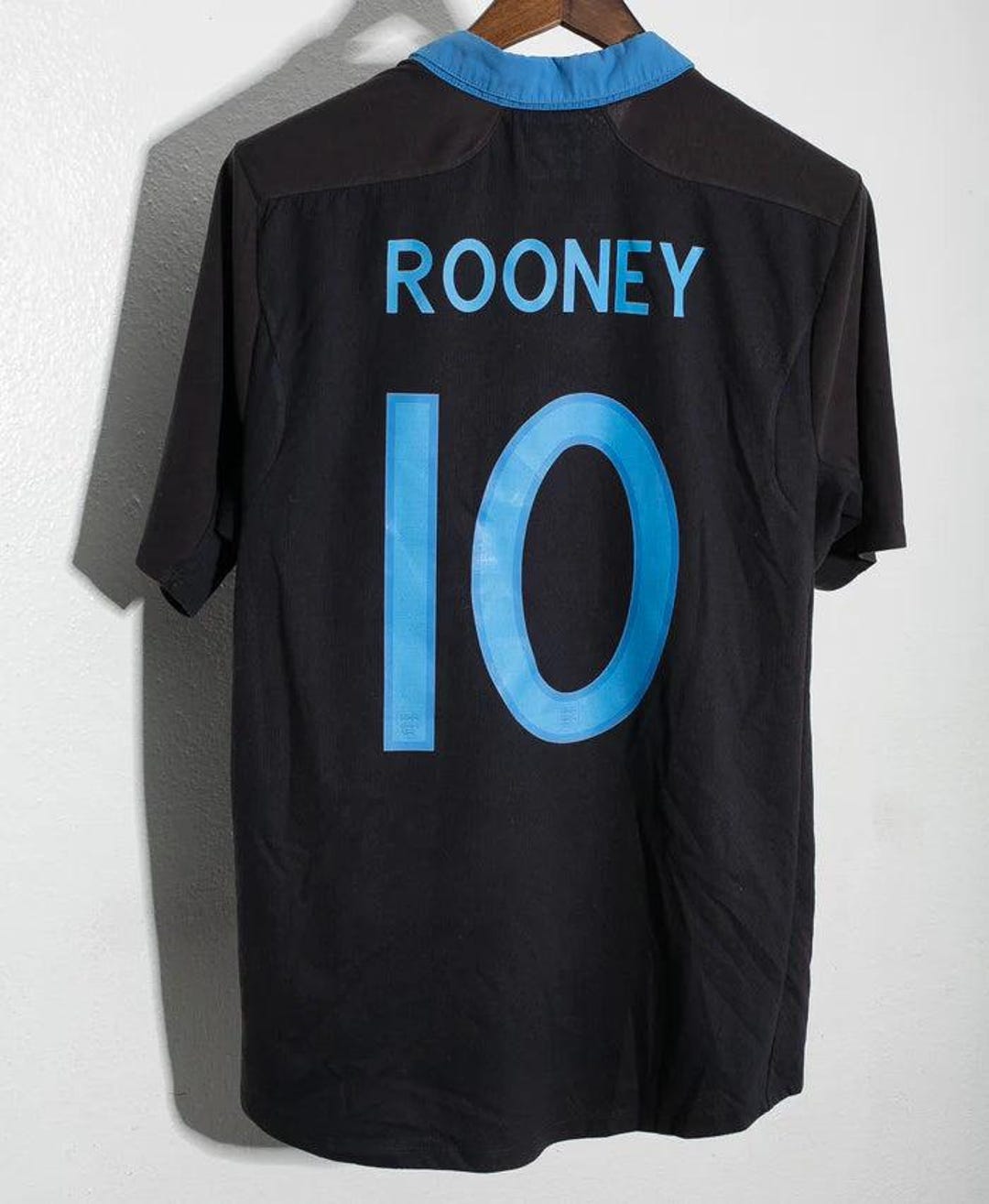 Wayne Rooney #10 ENG 2012 Away Retro Soccer Jersey – Short Sleeve ...