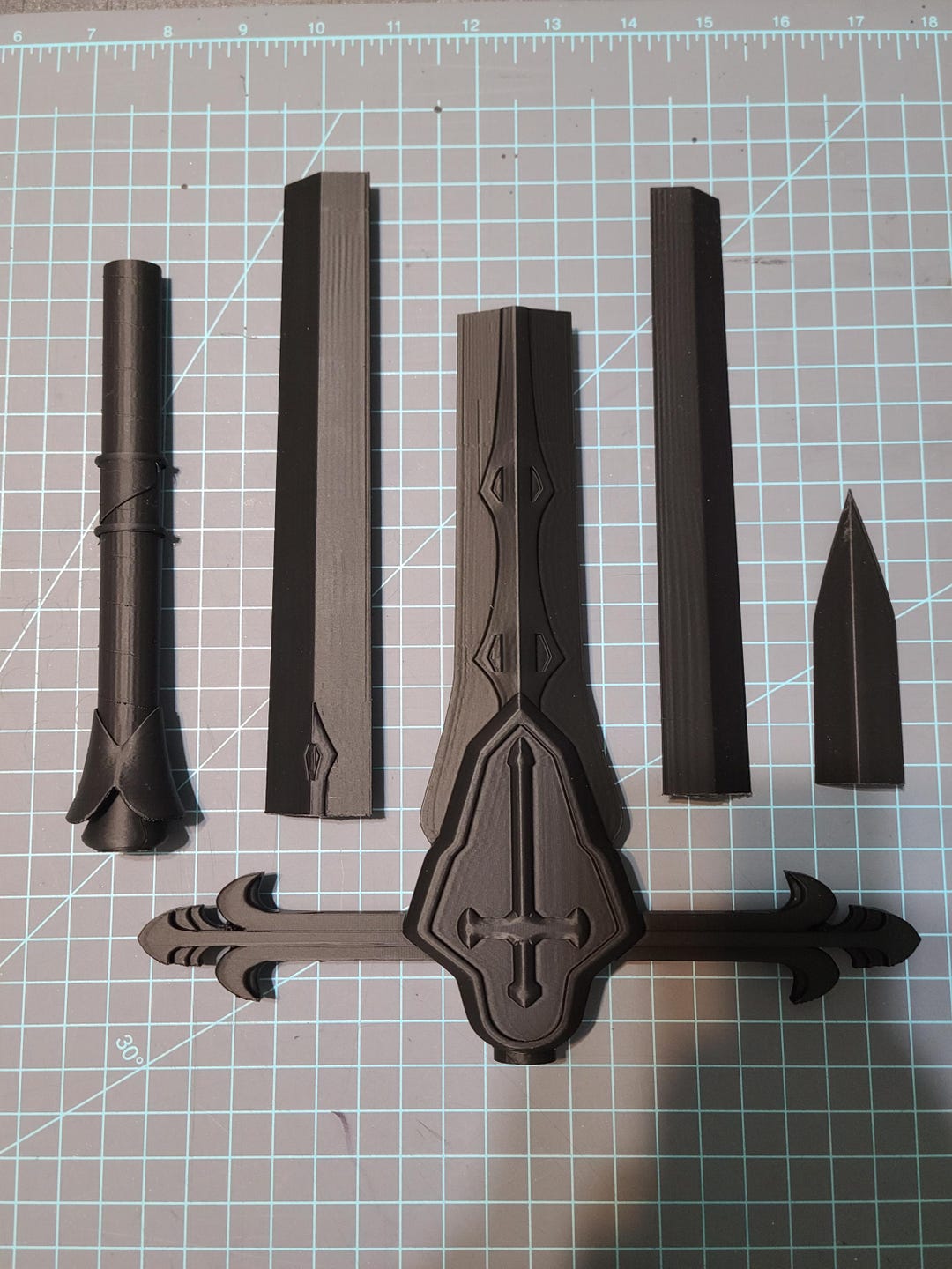 3D Printed Balmung Sword From Fate - Etsy