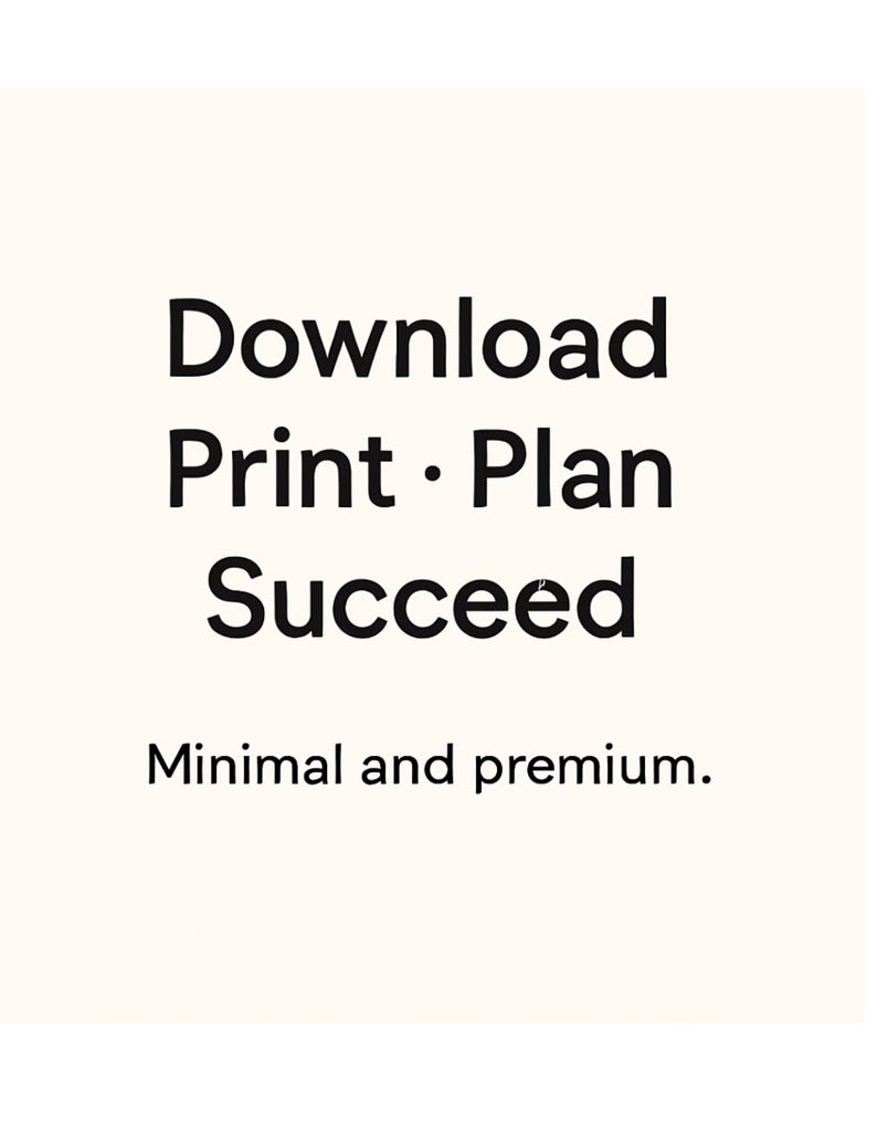 Black and Gold Brain Dump Printable | Mental Clarity Worksheet ...