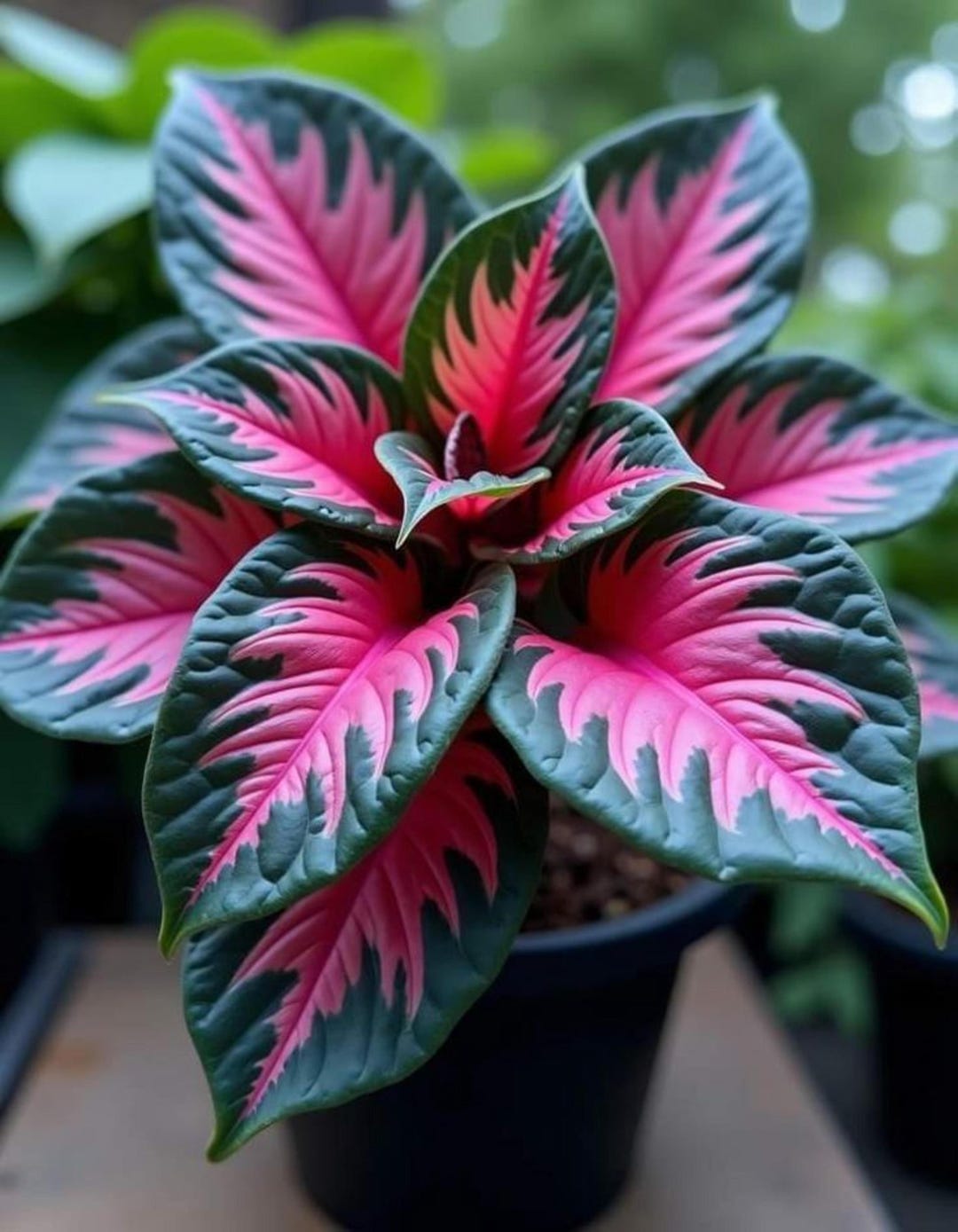 15+ Pink Green Tip Calathea Seeds – Couture Indoor/outdoor Plant - Etsy
