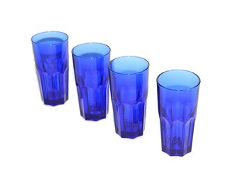 Blue glassware | Etsy