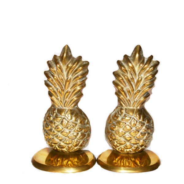 Pineapple Bookends - Etsy