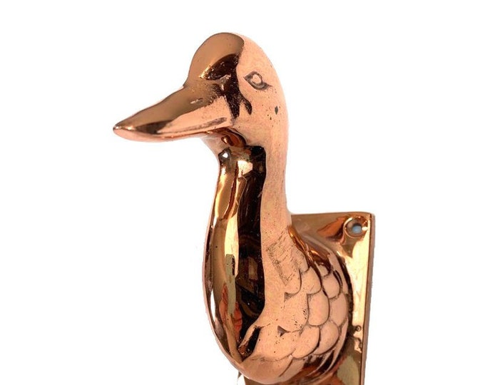 Vintage Copper Duck Hook Duck Wall Hook Duck Apron Hanger - Etsy